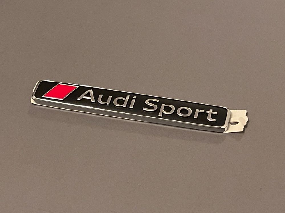 Audi Sport Emblem / Schriftzug (Neu (gemäss Beschreibung)) in Gümligen ...