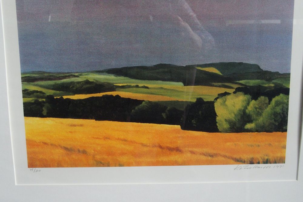 Kunstdruck? Landschaft 71/80 Kurt von Ballmoos 1991 (Gebraucht) in ...