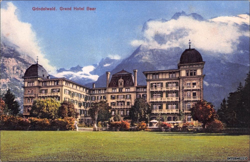 Grindelwald // ca. 1910 Grand Hotel Bear Bär (Gebraucht) in Basel für ...