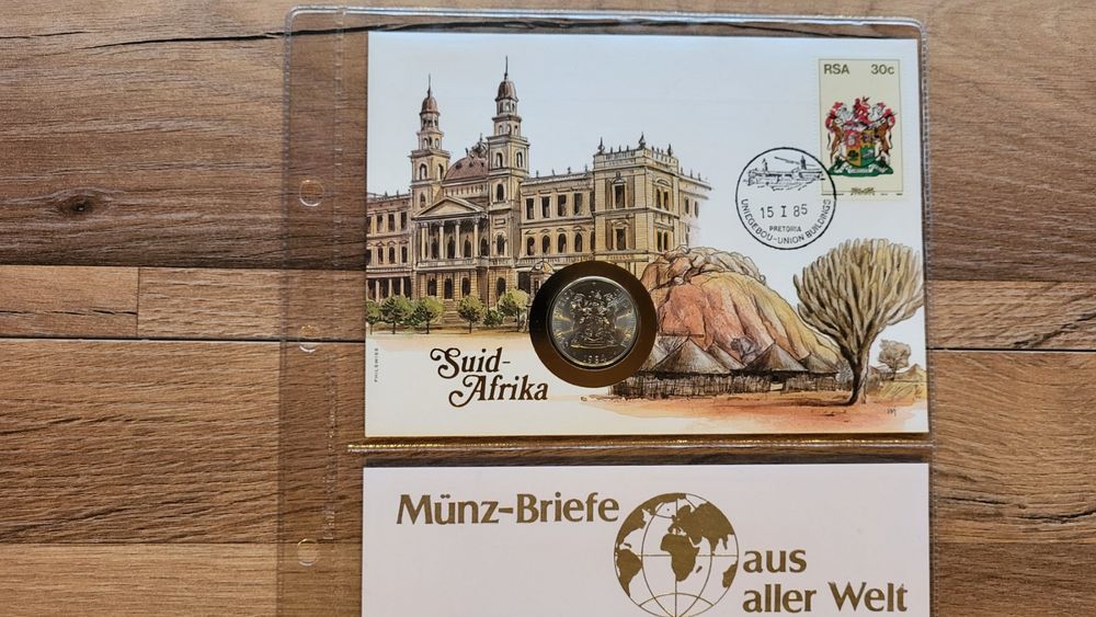 Münzbrief Südafrika (Gebraucht) in Vilters für CHF 1.1 – mit Lieferung auf Ricardo kaufen