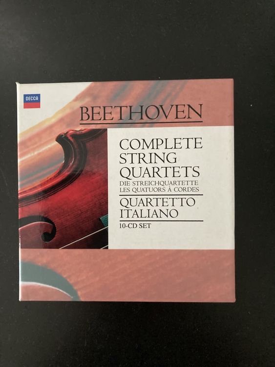 Beethoven Complete String Quartets - 10 CDs (Gebraucht) in Gränichen ...