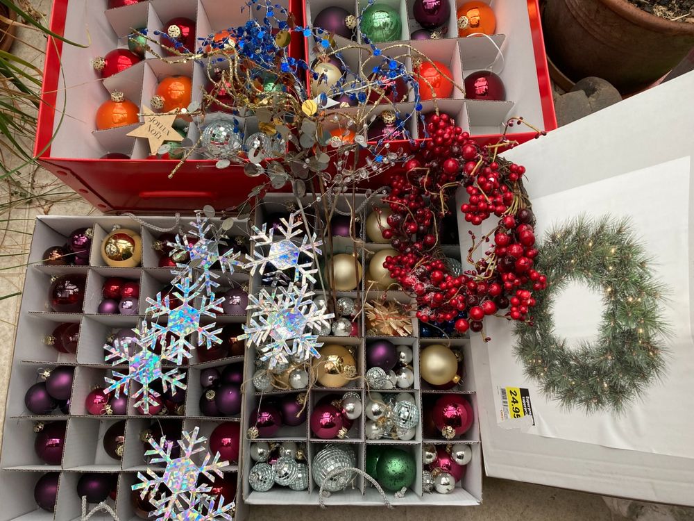 Lot de décorations de Noël. Weinachtensschmuck. | Kaufen auf Ricardo