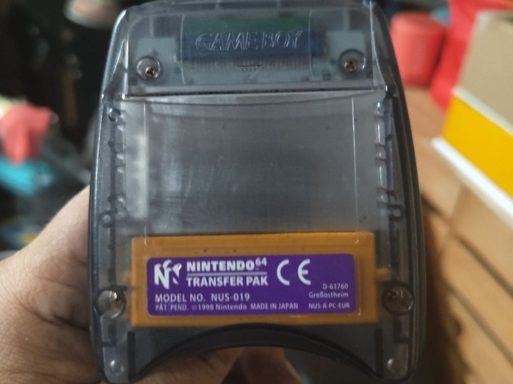Nintendo N64 Gameboy Transfer Pak Adapter NUS-019 | Kaufen auf Ricardo