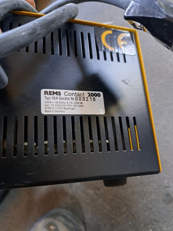 Rems Contact 2000 elektrisches Lötgerät (Gebraucht) in Worb für CHF 51 ...