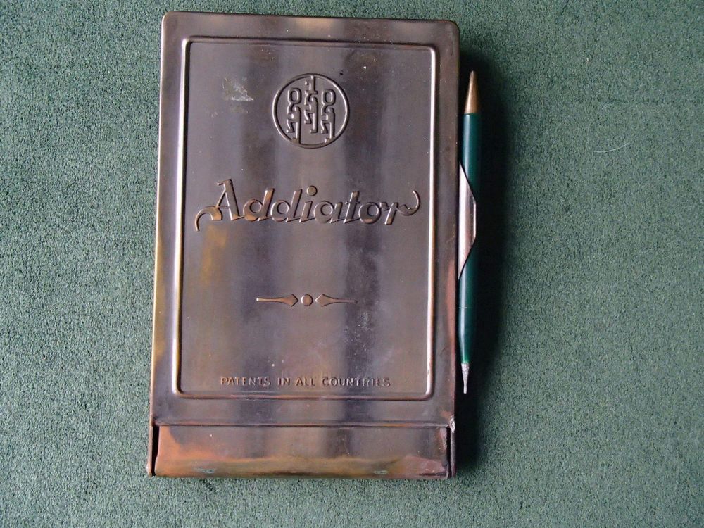 Vintage Rechenmaschine ADDITOR | Kaufen auf Ricardo