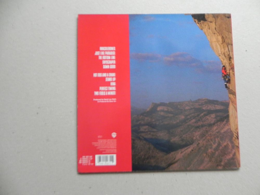 LP USA Hardrock mit van Halen David Lee Roth 1988 Skyscraper | Kaufen ...