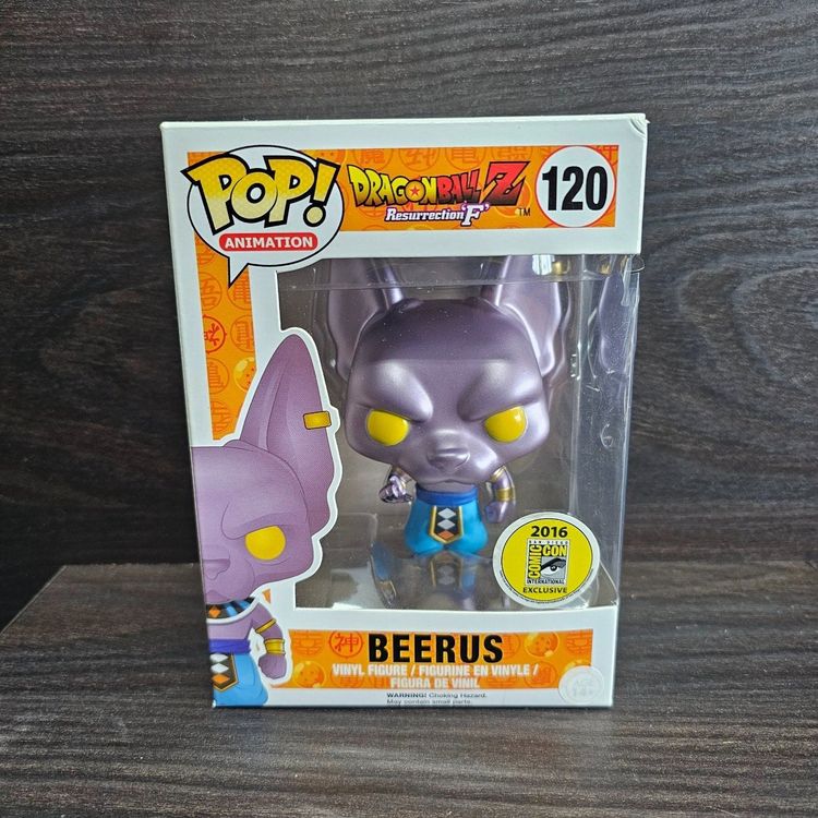 Funko Pop dragon ball super (DBS) beerus metalique (Defekt) in rolle für CHF 40 – mit Lieferung ...