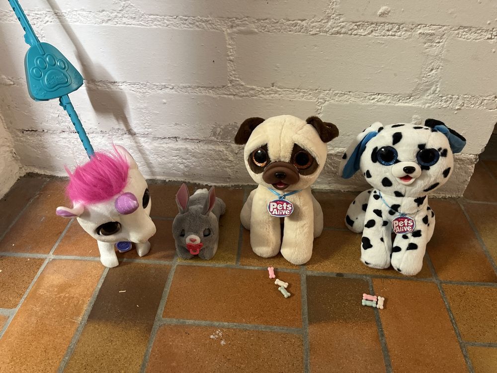 Pets Alive Hunde, Fur Real Einhorn und Hase (Gebraucht) in Basel für ...