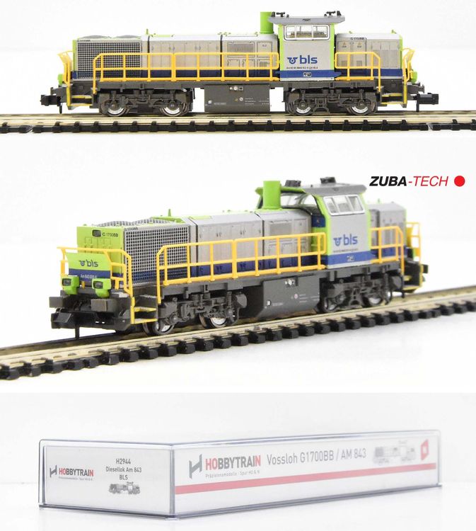 Hobbytrain H2914 Diesellok Am 843 BLS Spur N GS mit OVP | Kaufen auf ...