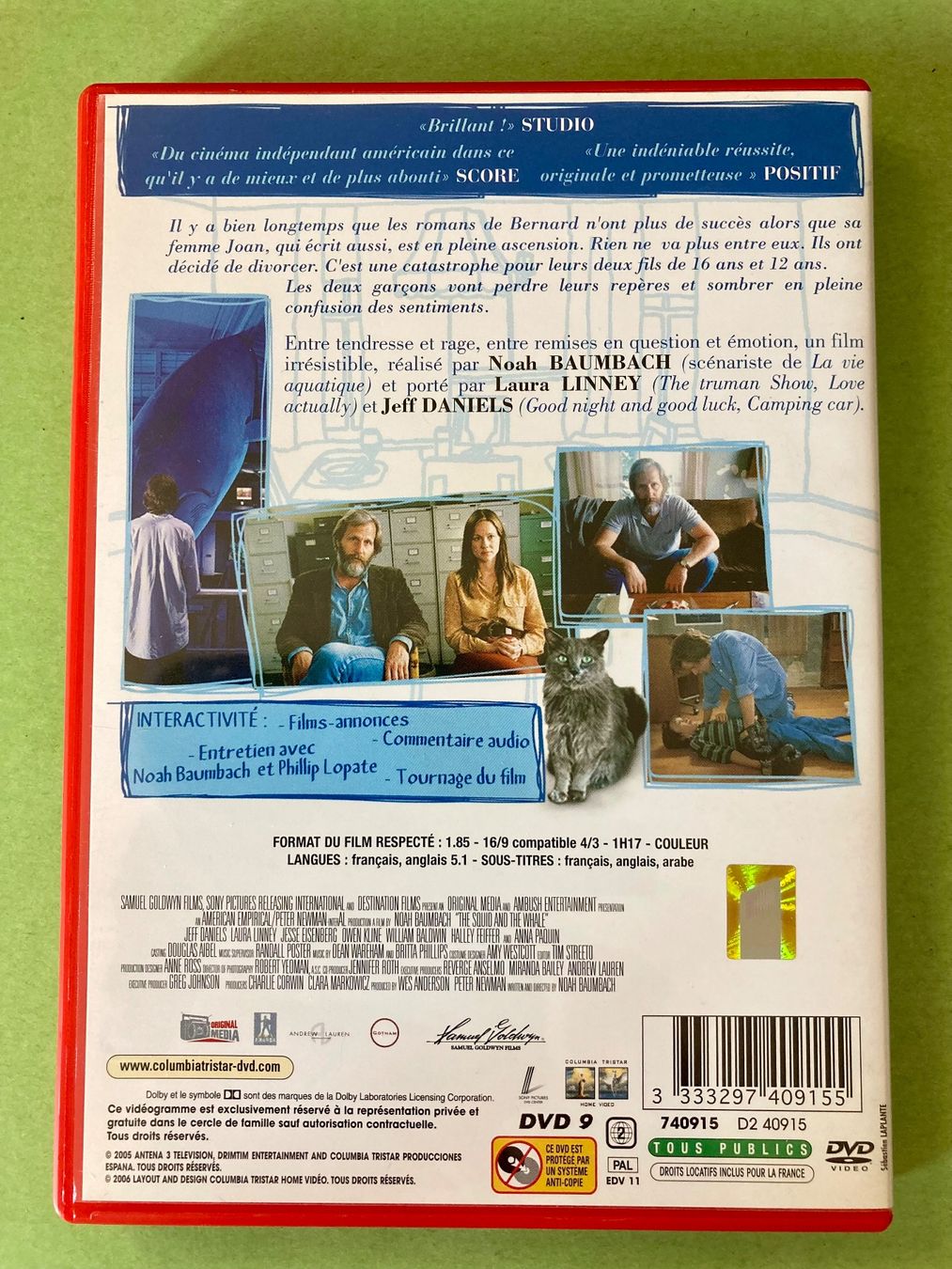 Les Berkman se séparent - Jeff Daniels, Laura Linney (D'occasion) à Neuchâtel pour CHF 1 – avec ...