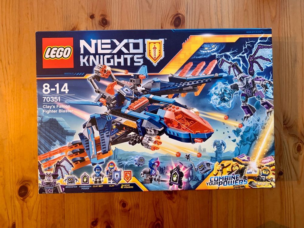 Lego 70351 Nexo Knights Clay's Falcon (Neu und originalverpackt) in ...