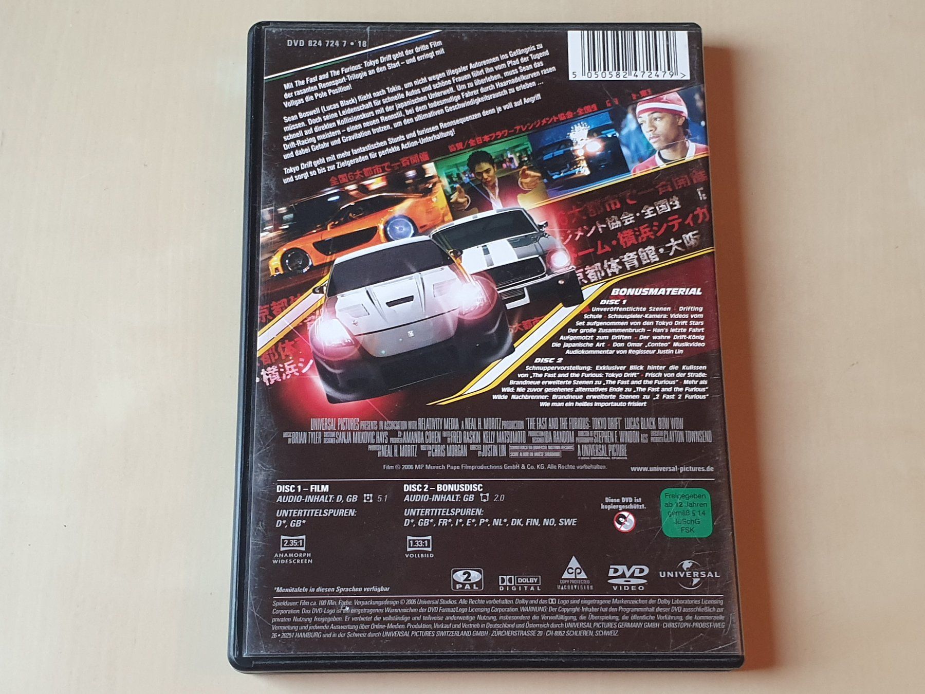 The Fast and the Furious Tokyo Drift (2 DVDs) (Gebraucht) in Stansstad ...