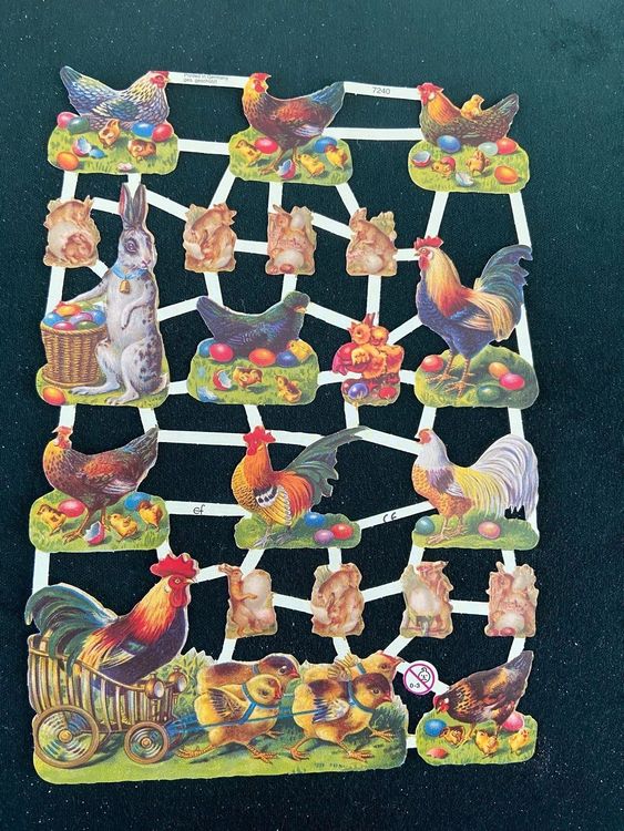 Oblaten Nostalgie Glanzbilder Ostern Decoupage Poesiebilder (Neu und originalverpackt) in Luzern ...