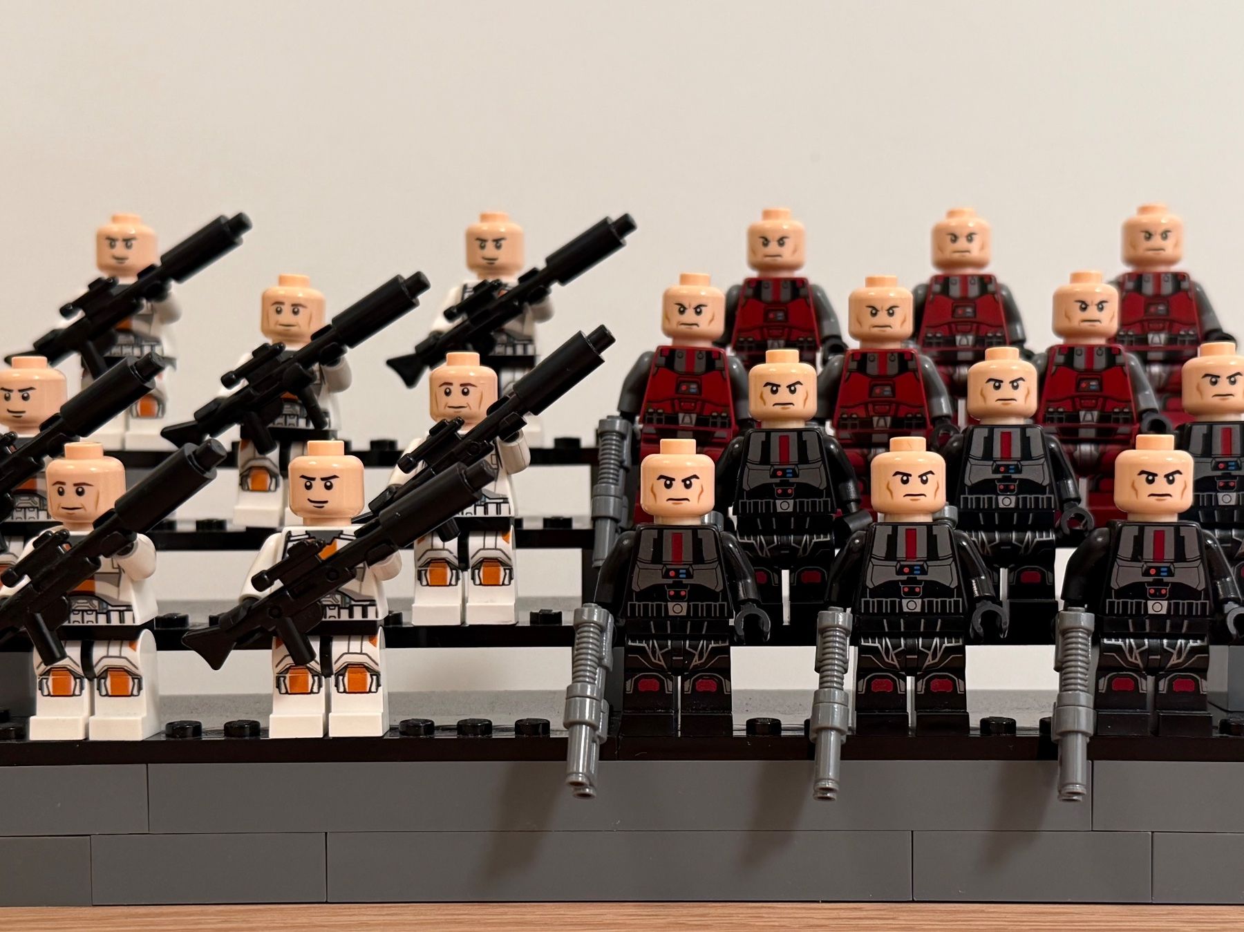 Lego Star Wars 75001 Republic vs. Sith Troopers - ARMY BUILD (Neu ...