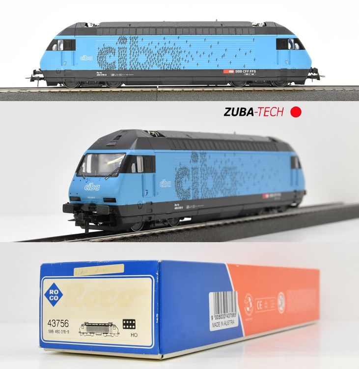Roco 43756 E-Lok Re 460 Ciba SBB H0 GS Analog mit OVP (Gebraucht) in St. Gallen für CHF 90 – mit ...
