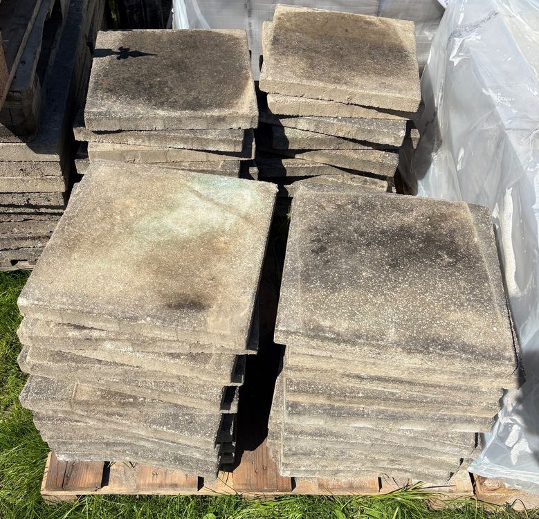 Gartenplatten 40x40x4 cm Beton (48 St.) | Kaufen auf Ricardo