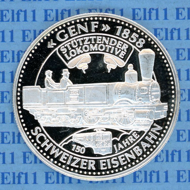CHm___0.00 1997 Med. 09 aus Serie 1 oz Silber -stgl Medaille (Neu (gemäss Beschreibung)) in ...