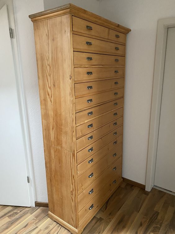 Antiker Apothekerschrank Schubladenschrank Holzschrank (Gebraucht) in Glattfelden für CHF 450 ...