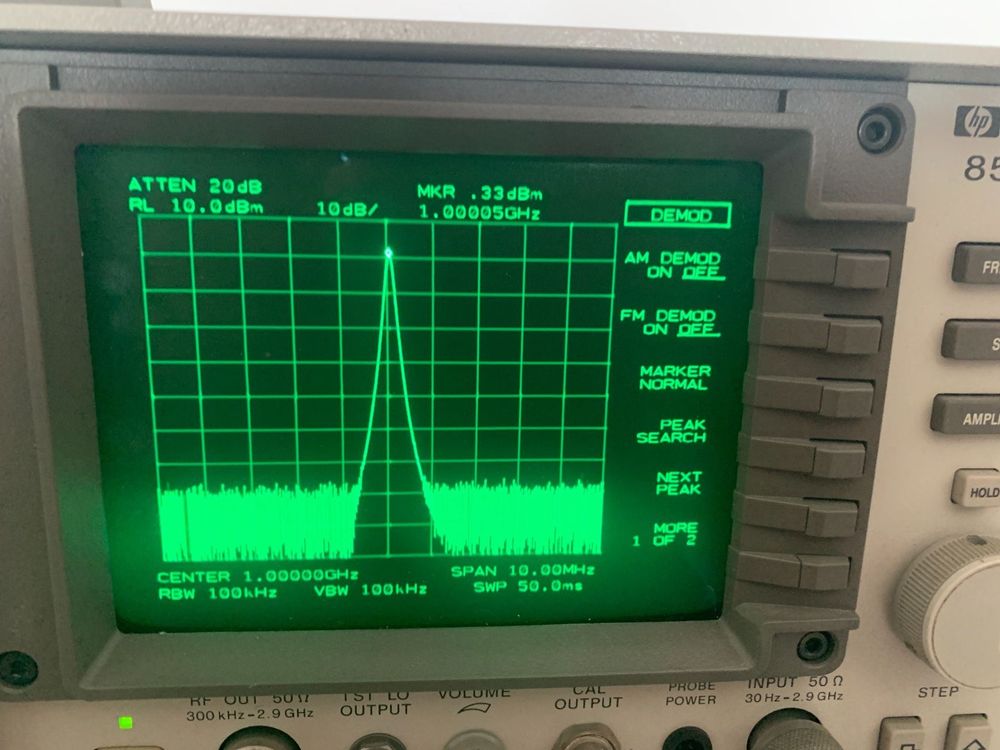 HP 8560E Spectrum Analyzer mit TG | Kaufen auf Ricardo