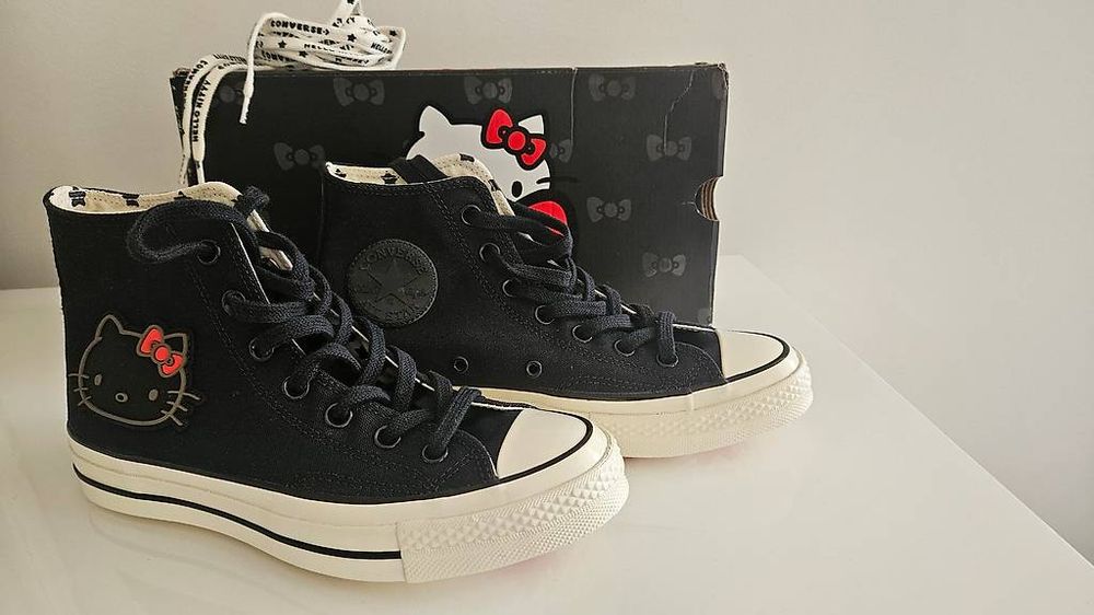 Converse Chuck Taylor All-Star 70 Hello Kitty Schwarz Gr.38 (Gebraucht ...