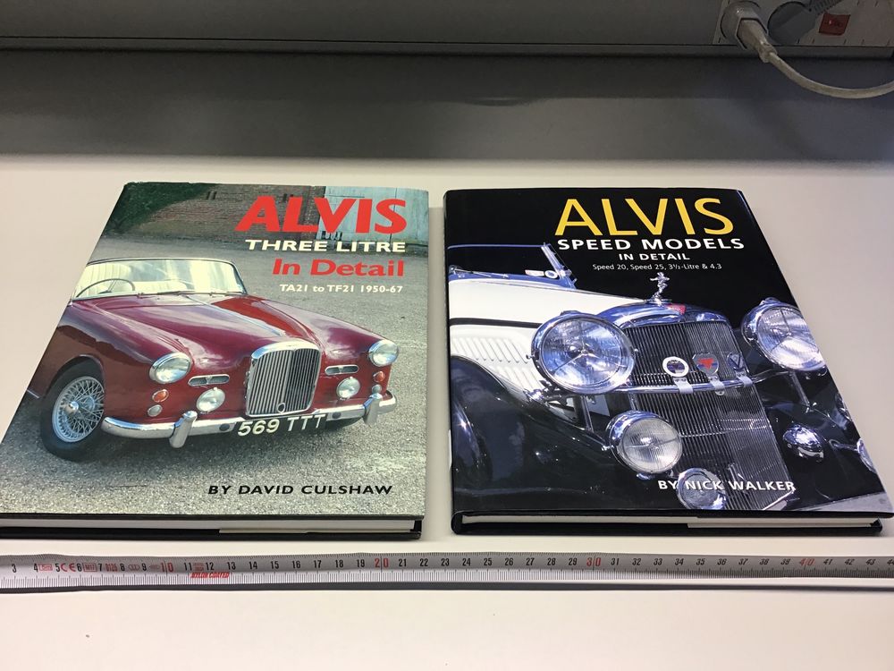 BUCH AUTO ALVIS 2 BÜCHER (Gebraucht) in Männedorf für CHF 50 – nur ...