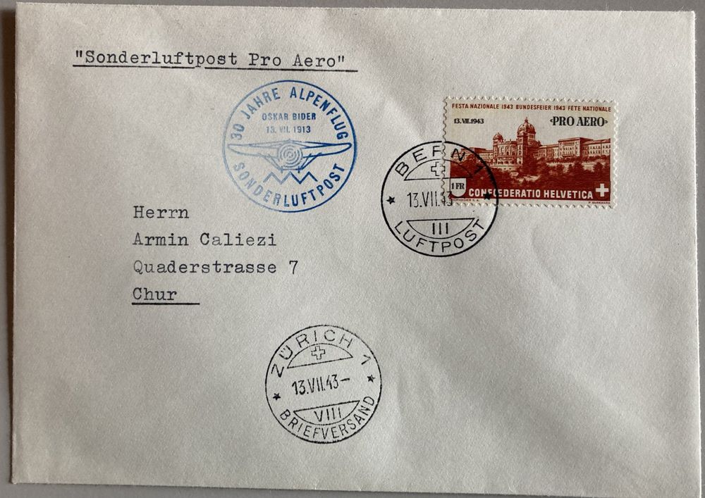 Pro Aero Sonderflug von 1943 mit F36 | Kaufen auf Ricardo