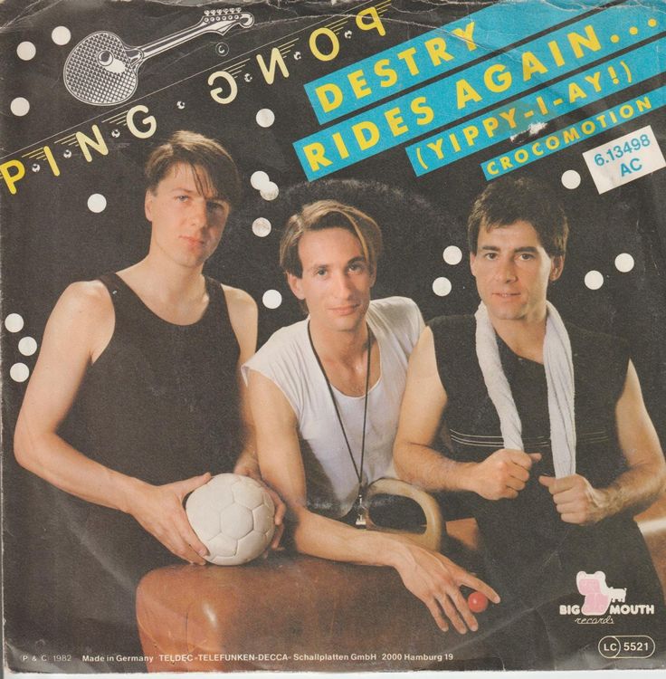 PING PONG, rare Swiss Wave/Pop Band von 1982, mit Kurt Maloo (Gebraucht ...