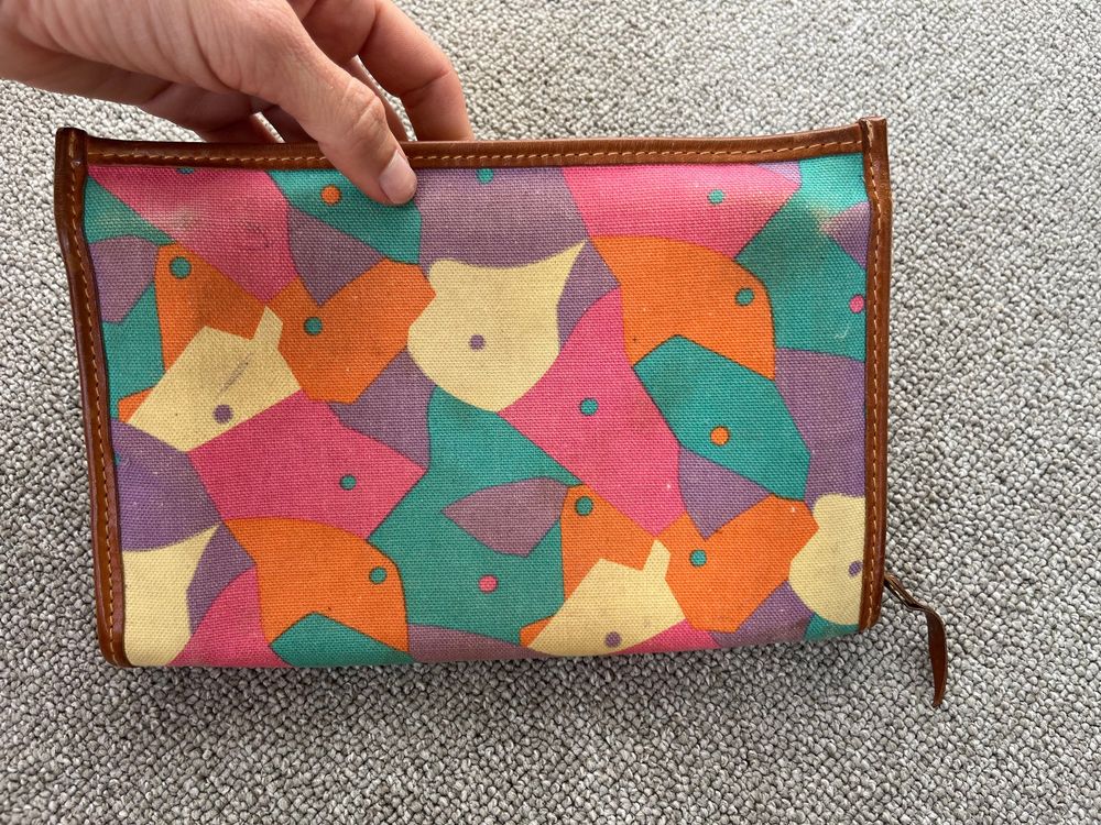 Missoni Vintage Clutch Bag mit diversen Innenfächer (Gebraucht) in ...