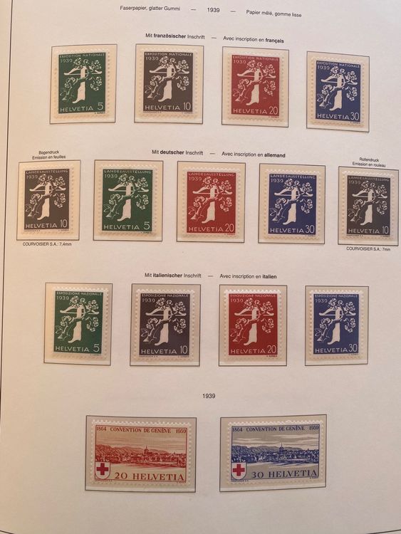 Briefmarken ungestempelt 1939-1941 | Kaufen auf Ricardo