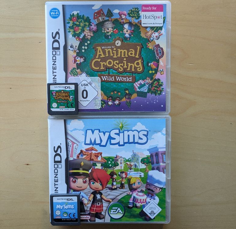 Animal Crossig & My Sims Ds (Gebraucht) in Steffisburg für CHF 15 – mit ...