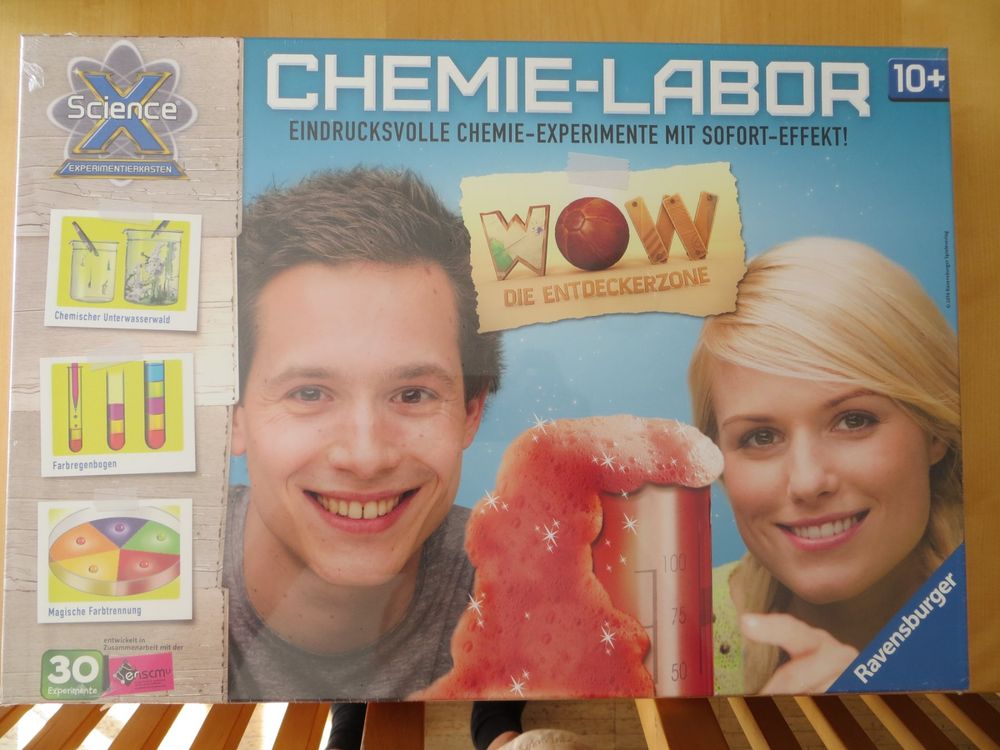 Chemie-Labor Science Experimentierkasten 10+ | Kaufen auf Ricardo