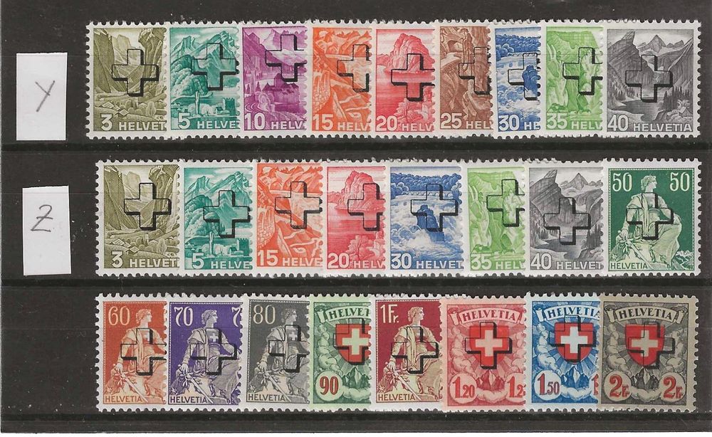 Lot Verwaltung, Typ Y und Z - postfrisch ** | Kaufen auf Ricardo