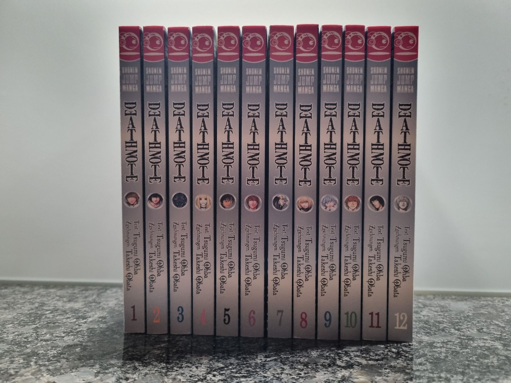 Death Note Manga 1. Auflage Komplett-Set, Band 1-12 (Gebraucht) in ...