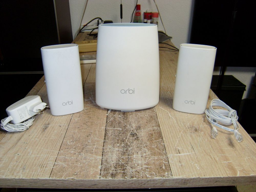 Netgear Orbi Prof High Speed WLAN überall Router + 2xSatelit (Gebraucht ...