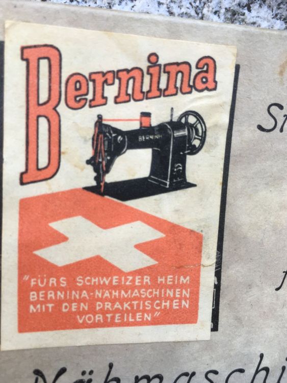 antiker Bernina Strumpfstopf - Apparat aus Metall (Gebraucht) in für ...