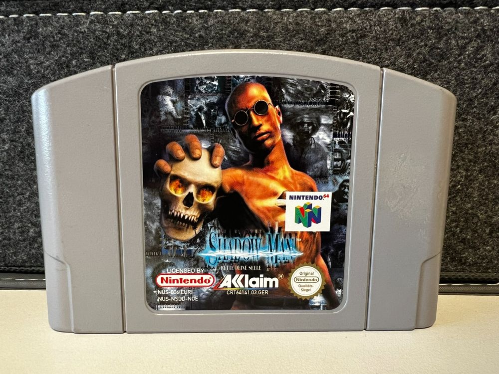 Shadow Man - Nintendo 64 (Gebraucht) in Frauenfeld für CHF 16.9 – mit Lieferung auf Ricardo kaufen
