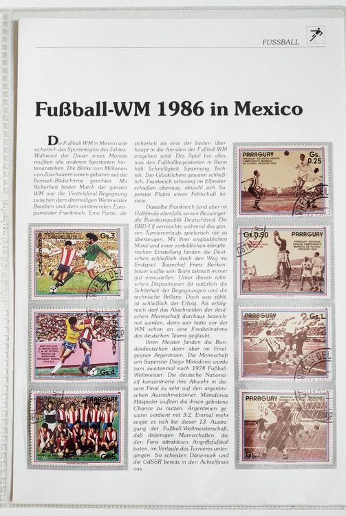 Fussball WM 1986 Mexico | Kaufen auf Ricardo