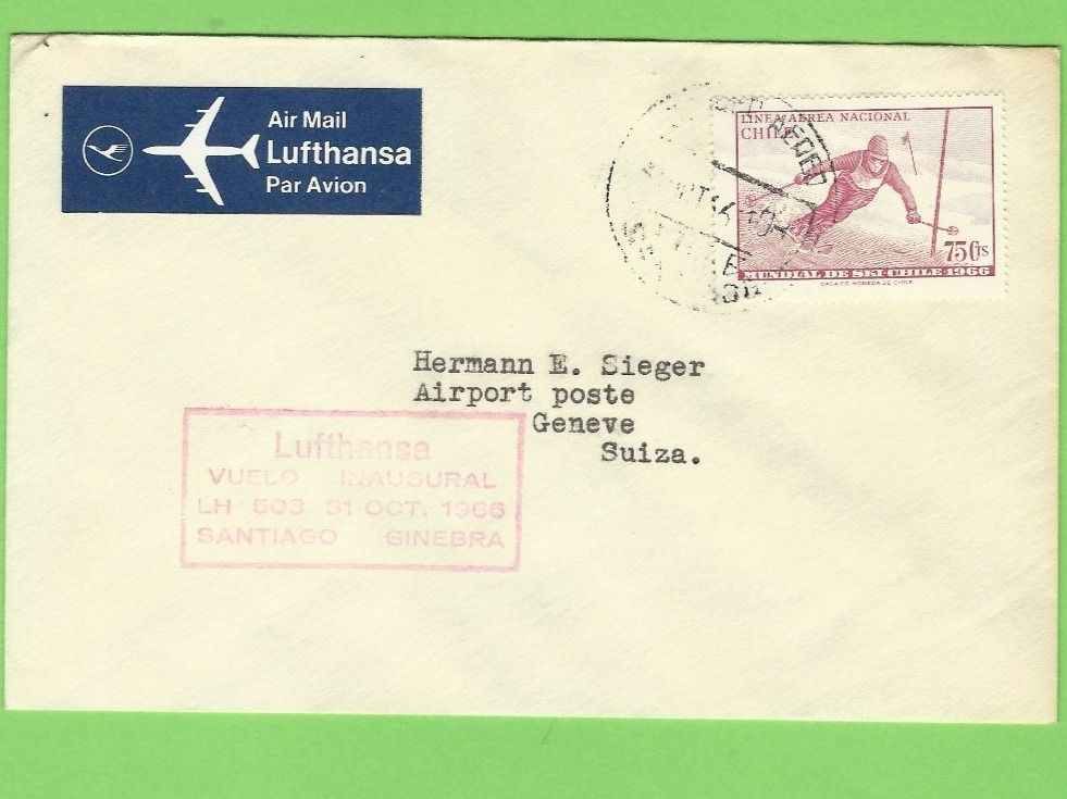 Santiago-Ginebra mit Lufthansa (Gebraucht) in Zürich für CHF 1.5 – mit ...