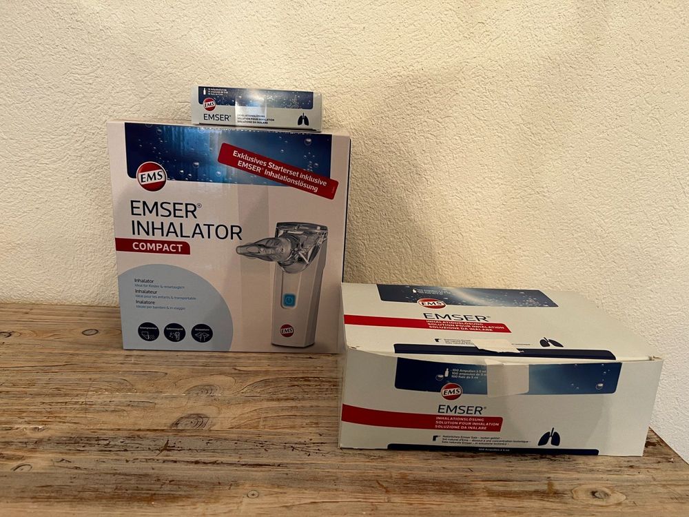 Inhalator Emser Compact Neu (Neu und originalverpackt) in Wolfwil für ...
