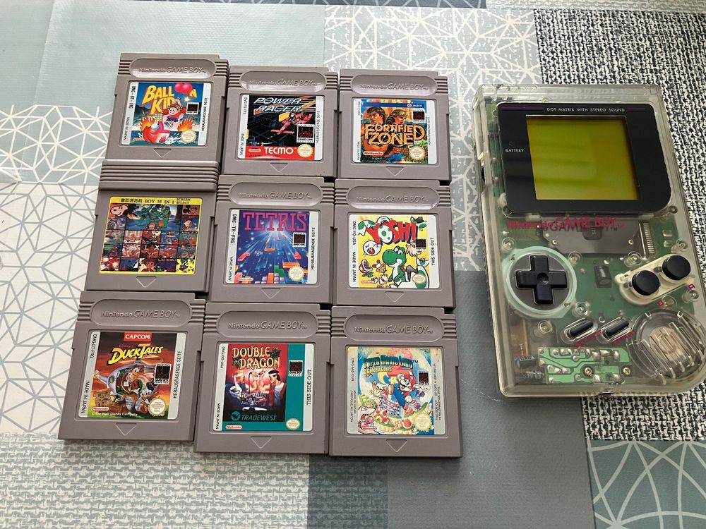 Game Boy Classic mit 8 Spielen + 55in1 Modul | Kaufen auf Ricardo