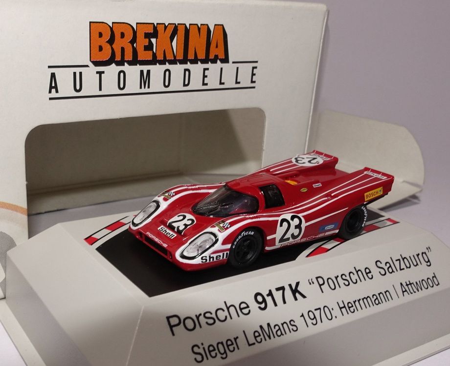 Porsche 917 K LeMans 1970 Rennwagen Brekina 1:87 H0 (Gebraucht) in Wiebelskirchen für CHF 14.9 ...