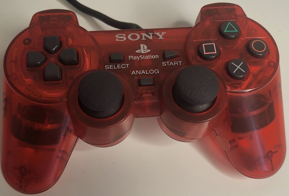 Original PS2-Controller Transparent Rot (Gebraucht) in Konolfingen für ...