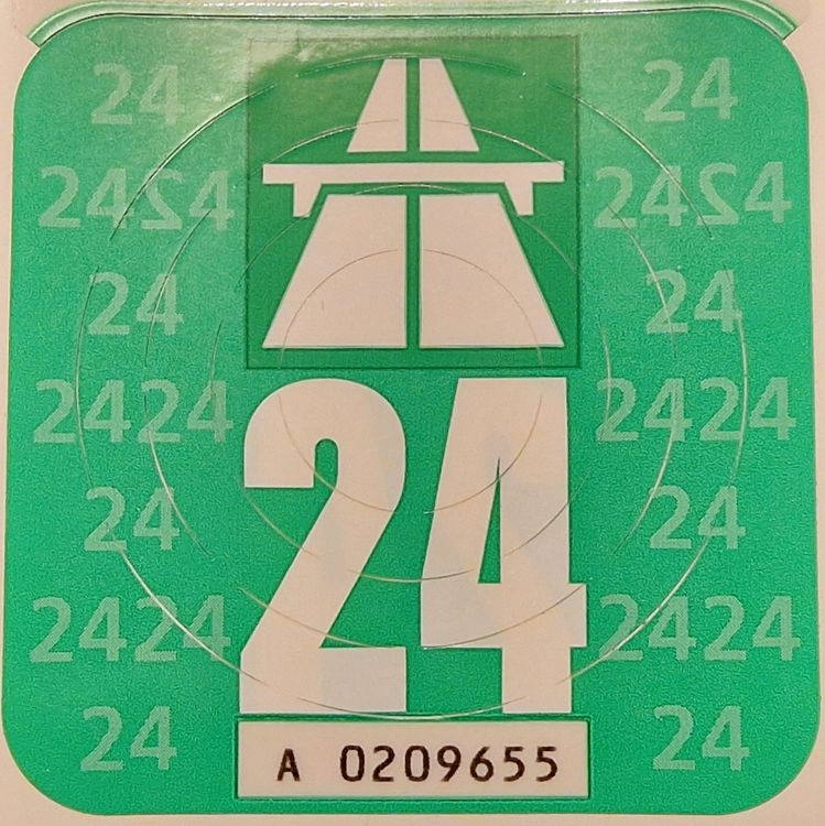 Autobahnvignette 2024 (Neu und originalverpackt) in Signau für CHF 18 – mit Lieferung auf ...