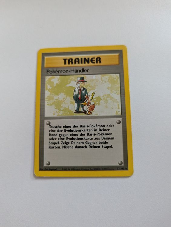 Pokemon Card - Pokemon-Handler Trainer 77/102 (Gebraucht) in Hünenberg ...