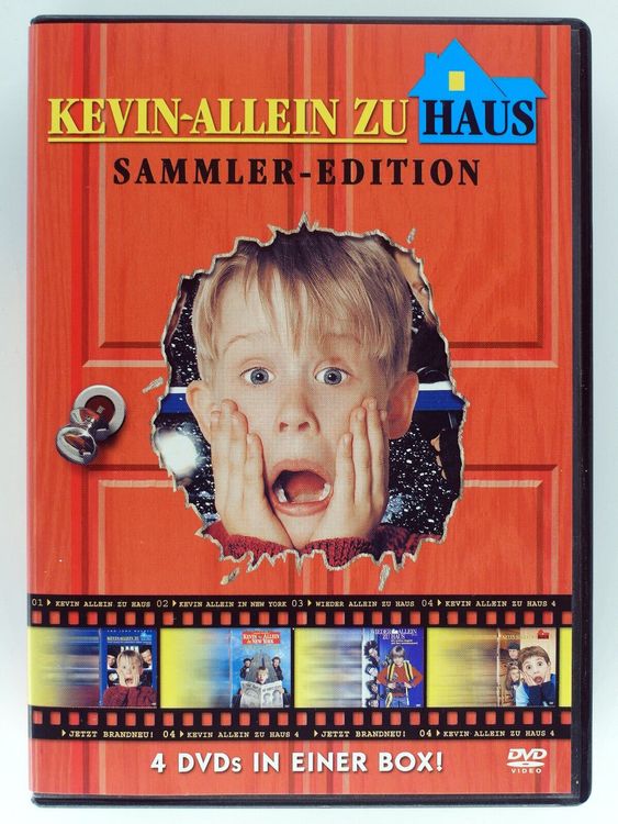 4 FILME - KEVIN ALLEIN ZU HAUS ==> SAMMELPORTO (Gebraucht) in ...