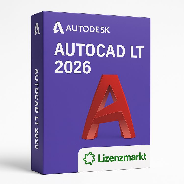 Autodesk AutoCAD LT 2026 – 1 Jahr Lizenz (Windows & macOS) (Neu (gemäss ...