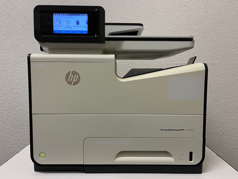HP PageWide Managed P57750dw, Duplex Druck/Scan/Kopie/Fax... (Gebraucht ...