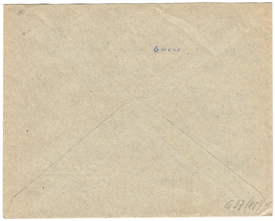 Perfin G.M/&Co auf Beleg von WOHLEN nach BASEL (Gebraucht) in Eglisau ...