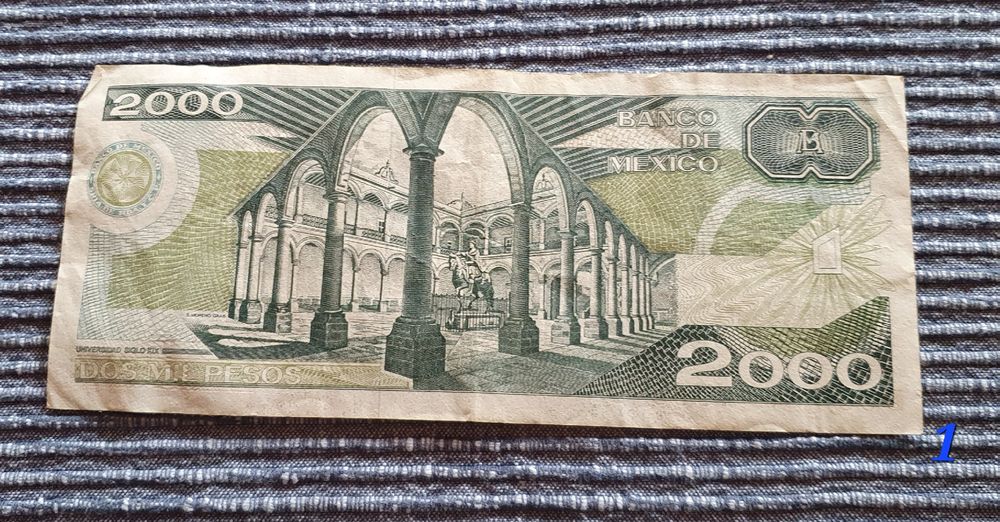 Mexikanische 2000 Pesos Note, Sammlerstück (Gebraucht) in Summaprada ...