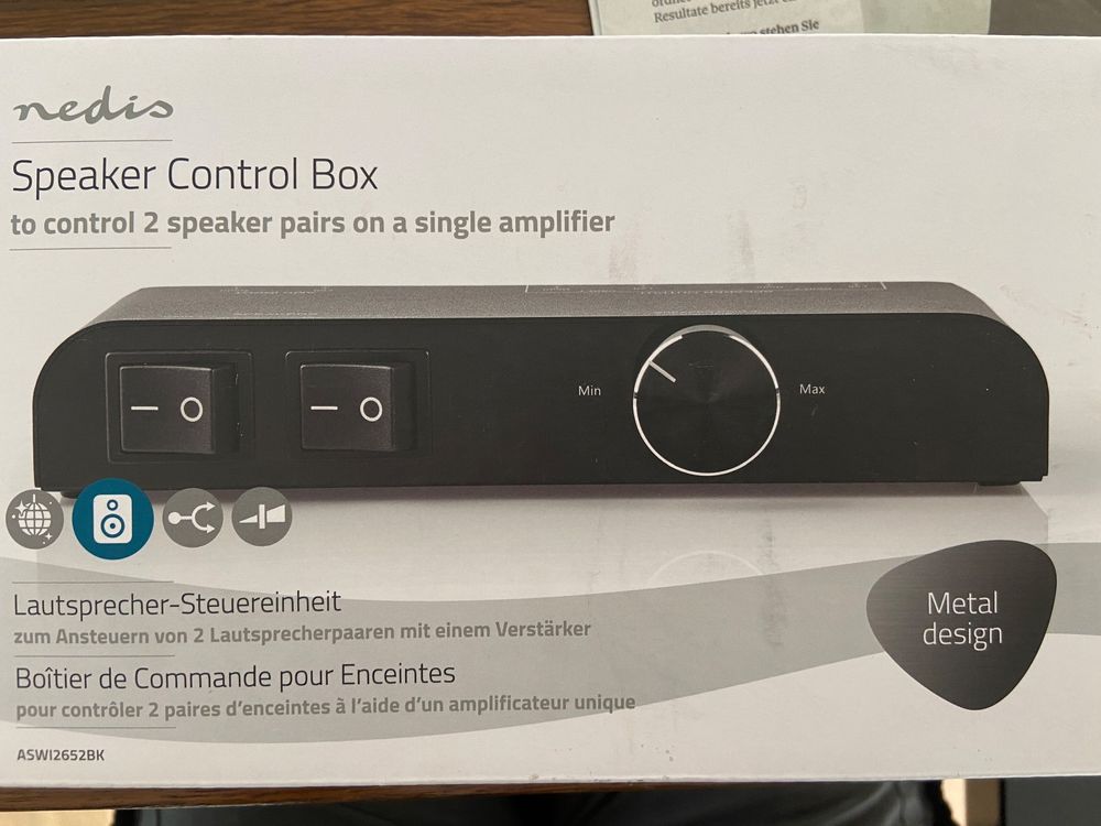 Lautsprecher Umschalter - Speaker Control Box | Kaufen auf Ricardo